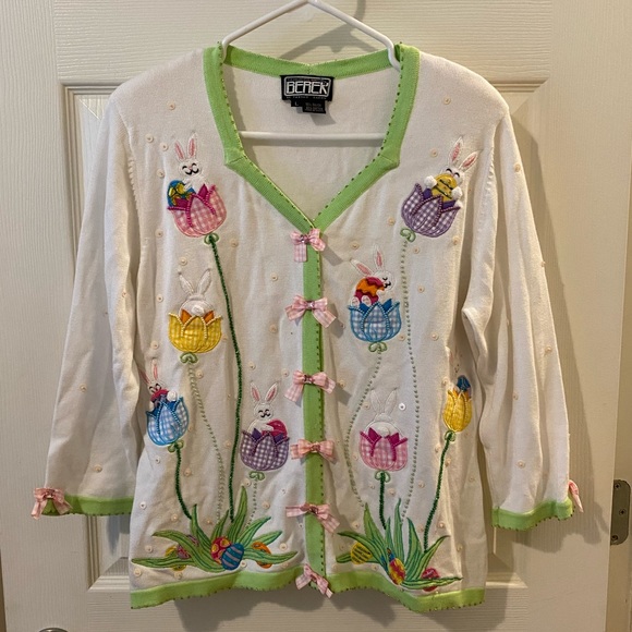 berek | Sweaters | Vintage Berek Easter Bunny Sweater | Poshmark